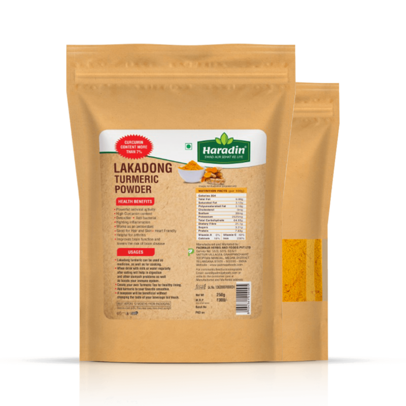 Lakadong Turmeric Powder – Padmaja